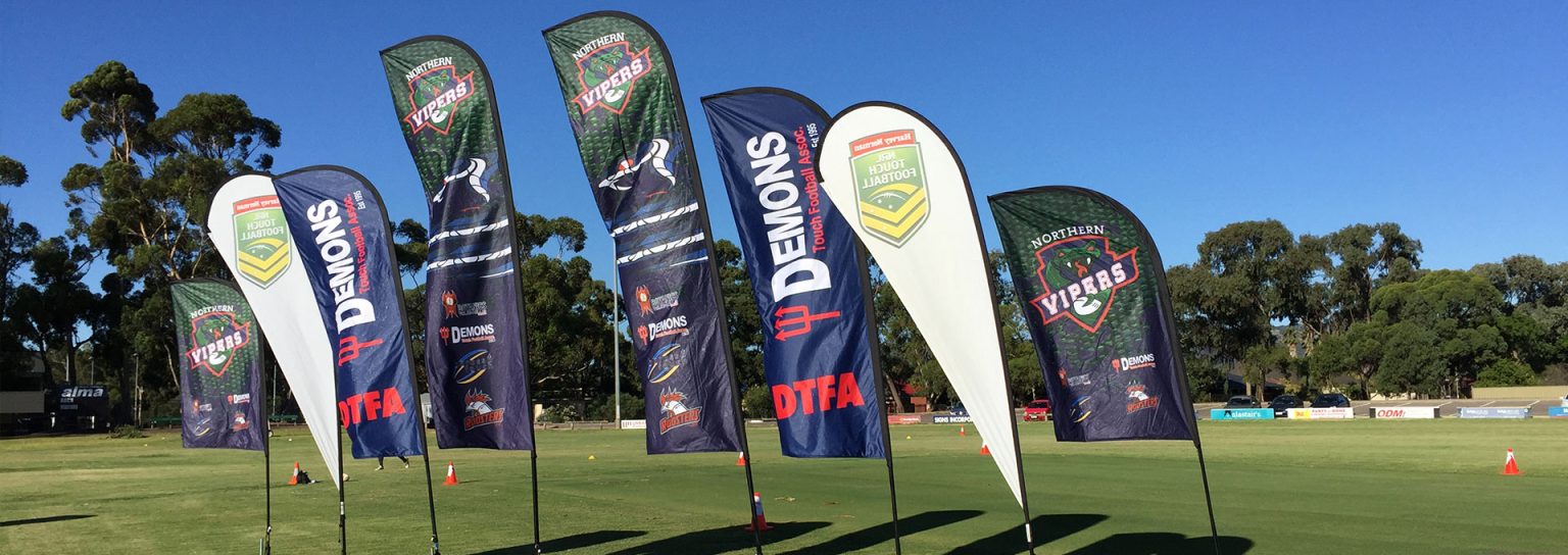 How to Use Color to Make Your Promotional Flags and Banners Stand Out